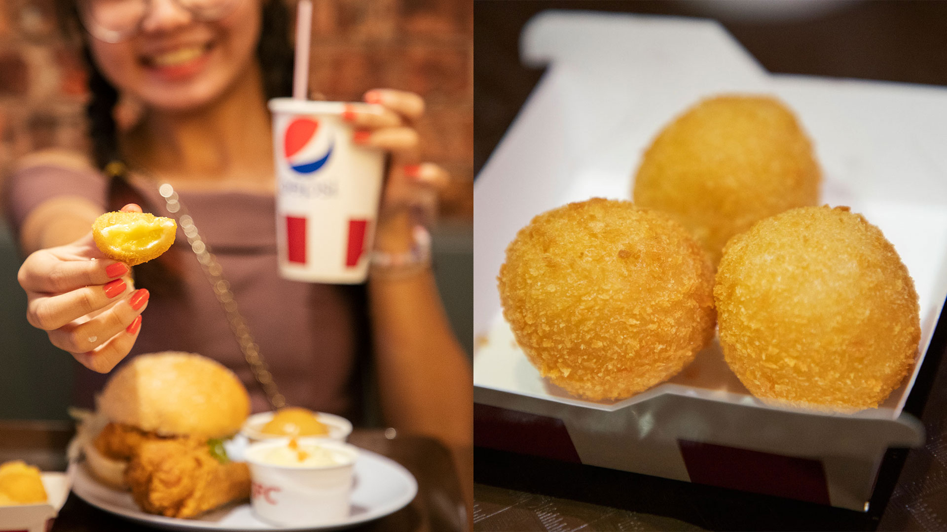 No, It is not a joke. KFC Durian Balls are now a trend.