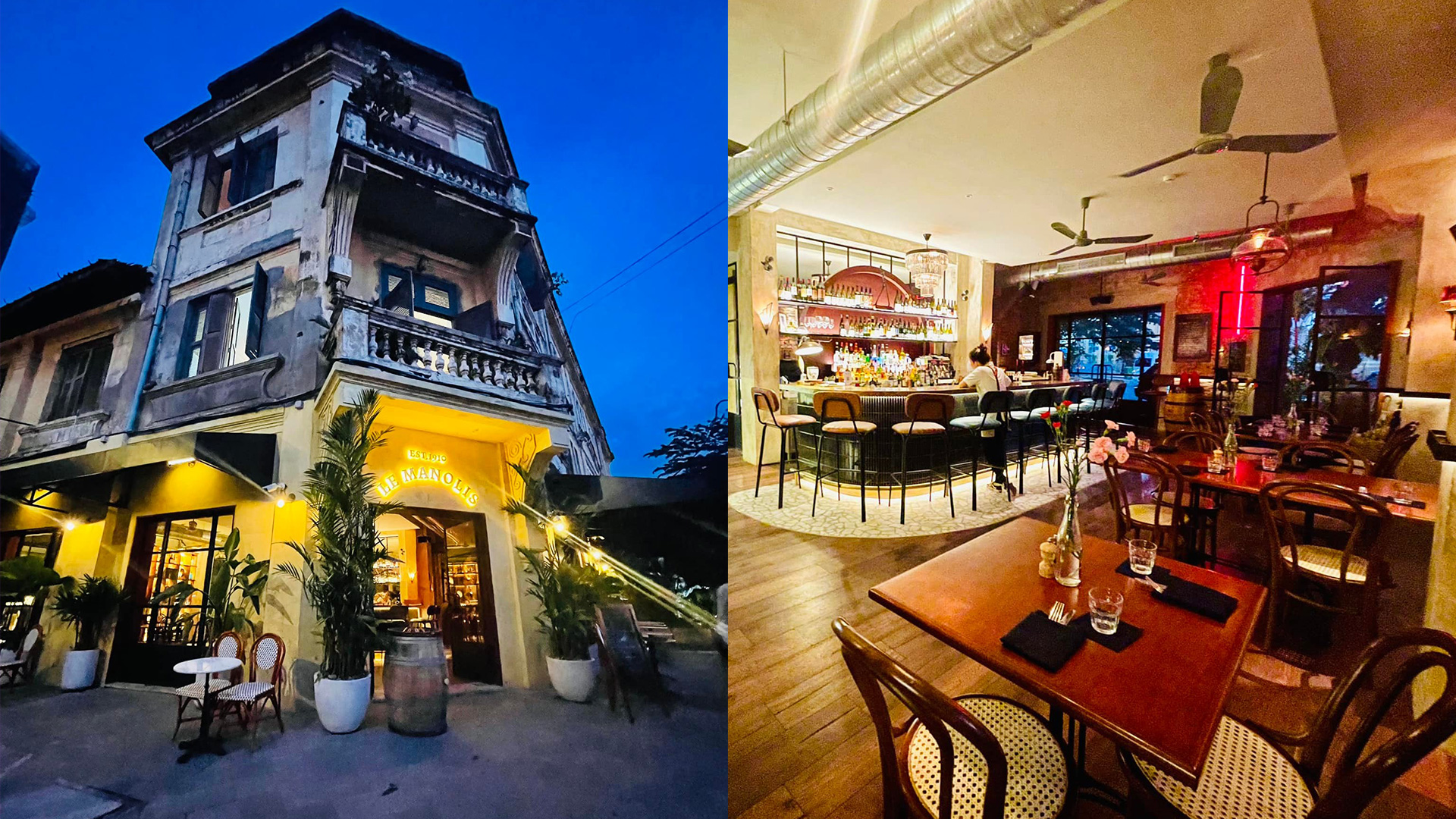 Have you heard of this bar inside a French colonial building near the ...