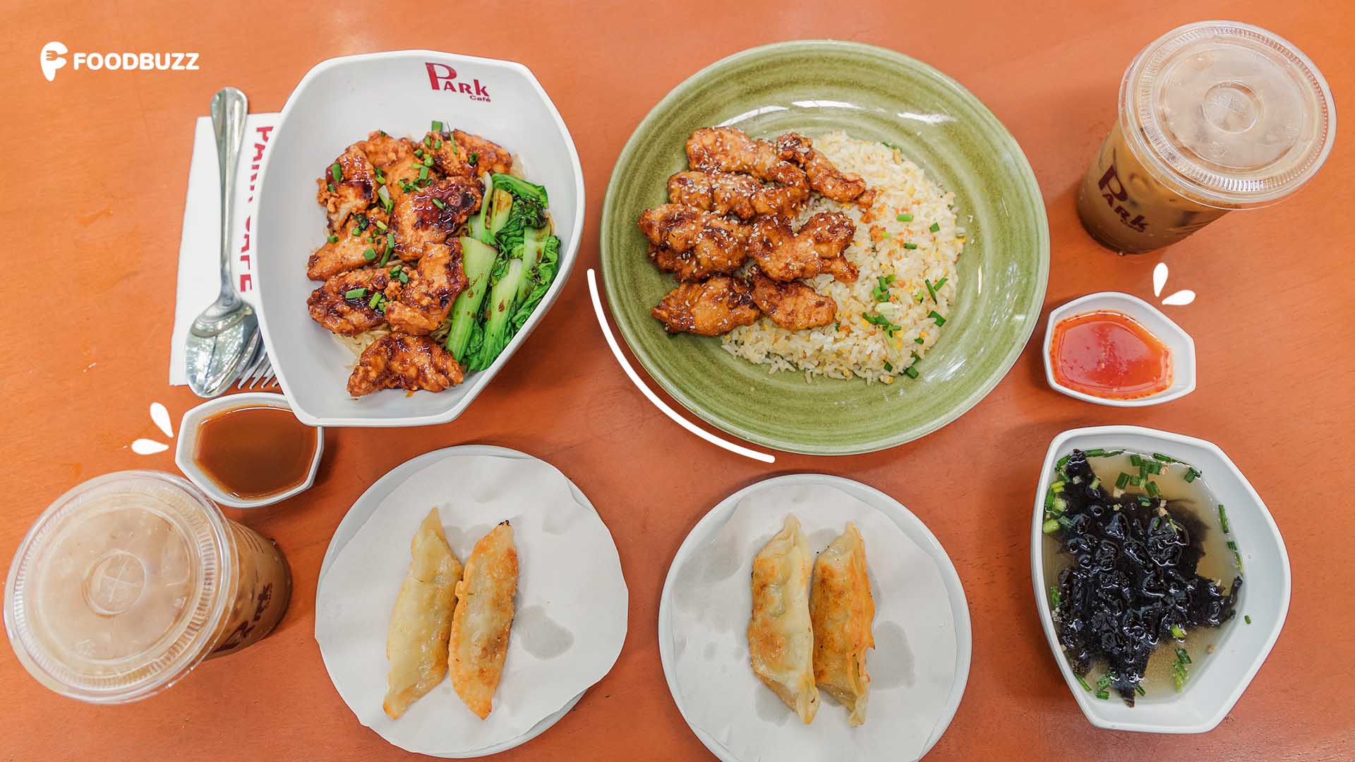 August’s star menu of Park Café! Chicken Teriyaki Dry Noodles and ...