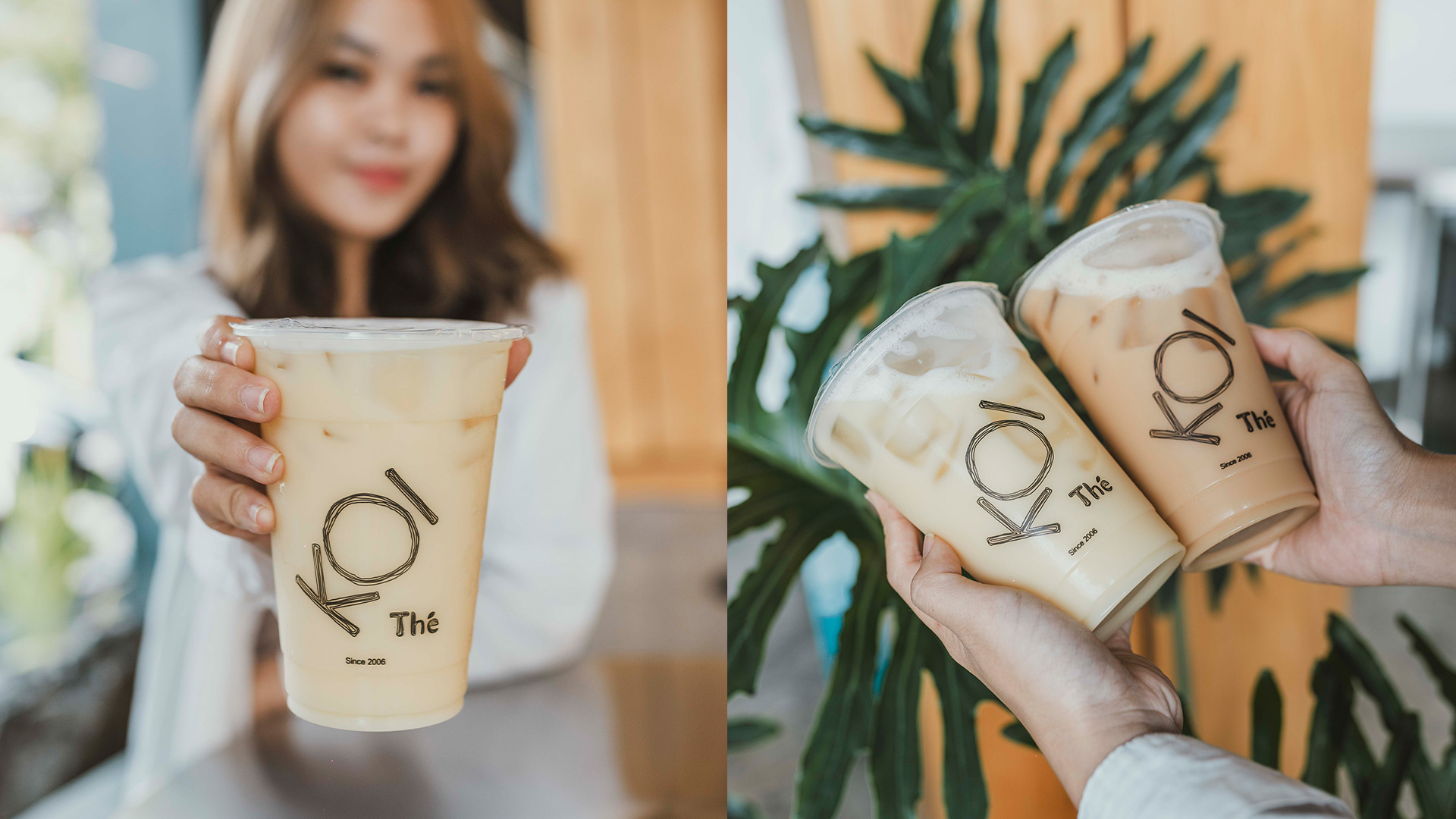 KOI Thé to debut 2 new tangy drinks from the Yogurt Series!