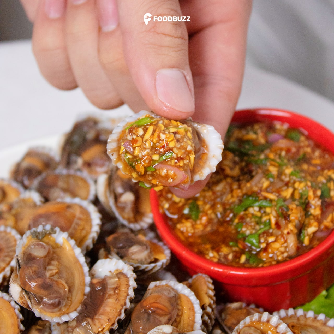 Recipe to make Toasted Rice Fish Sauce to eat with Steamed Cockles! You ...