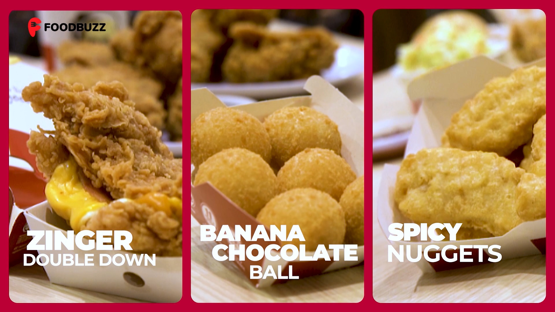 The Zinger Double Down returns… together with 2 brand-new menus