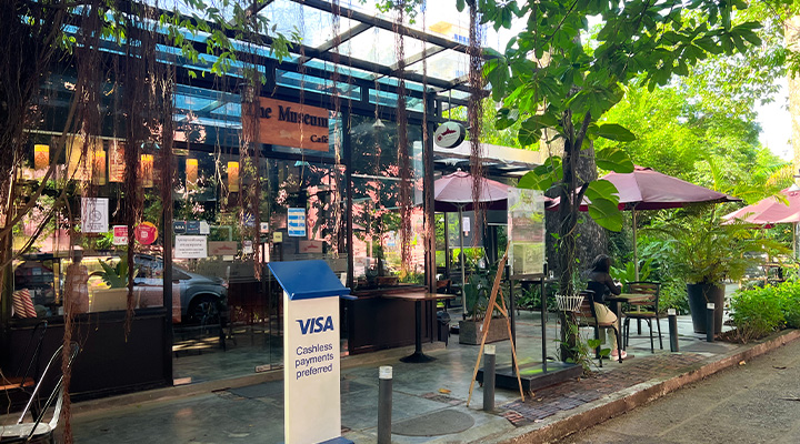 Museum Café, where you could enjoy both past and present with great ...