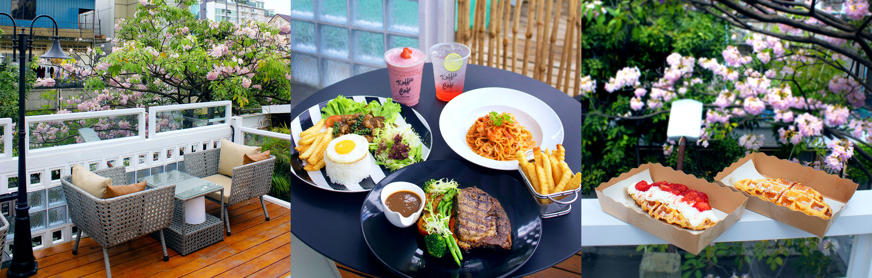 Koffie Cafe & Patisserie: A Coffee Shop in the morning that flips into ...