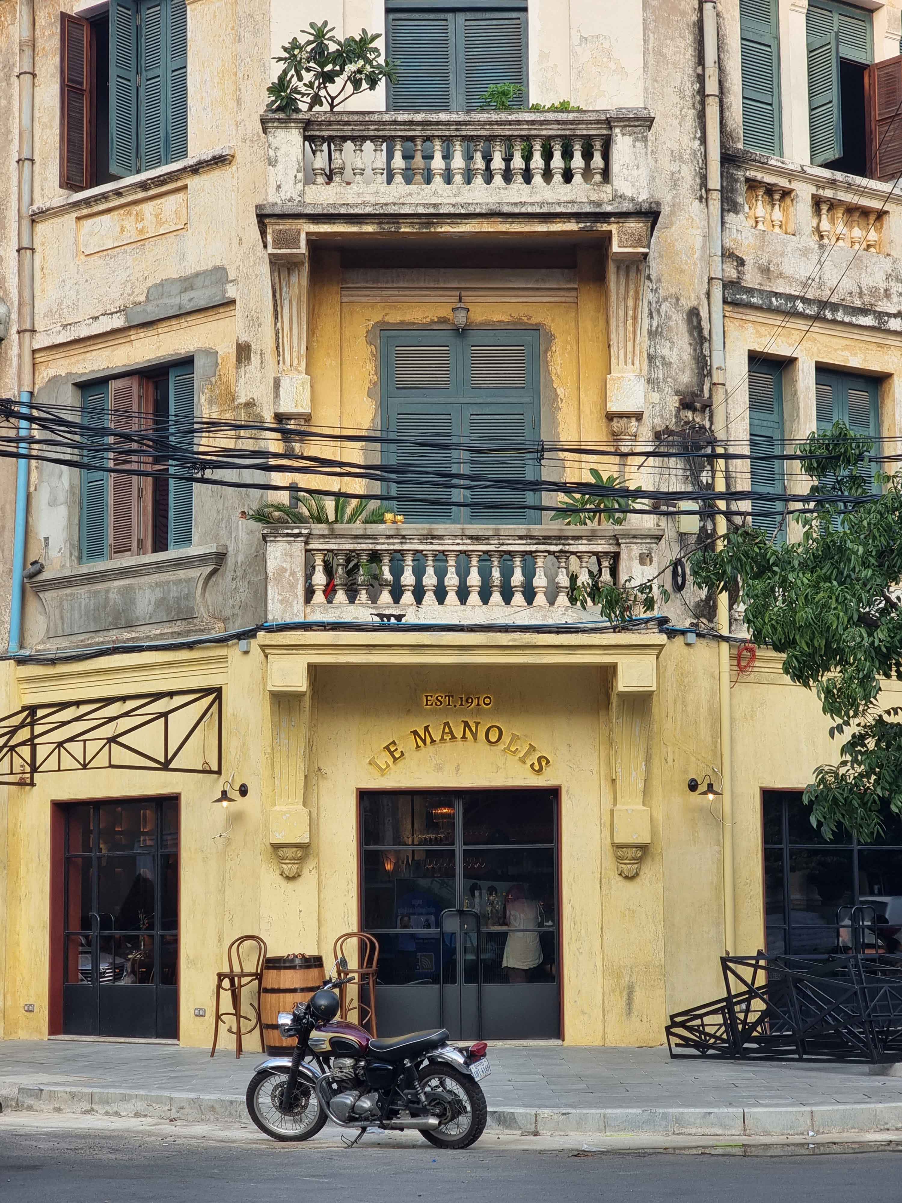 Have you heard of this bar inside a French colonial building near the ...