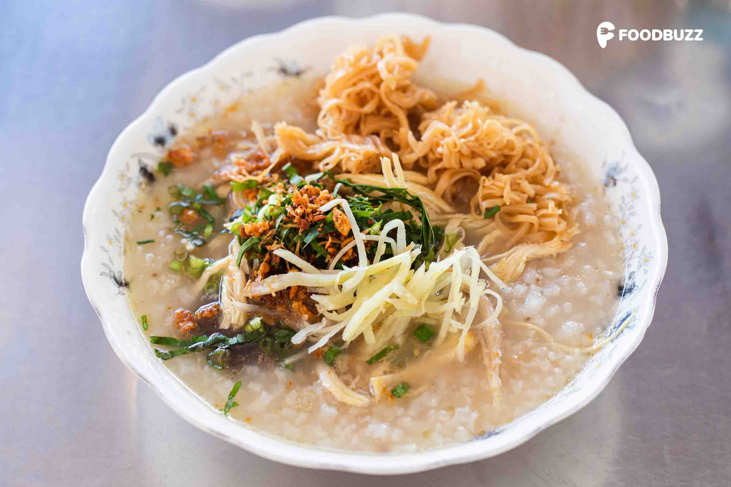 One of the must-try Cambodian style porridge spots in town!