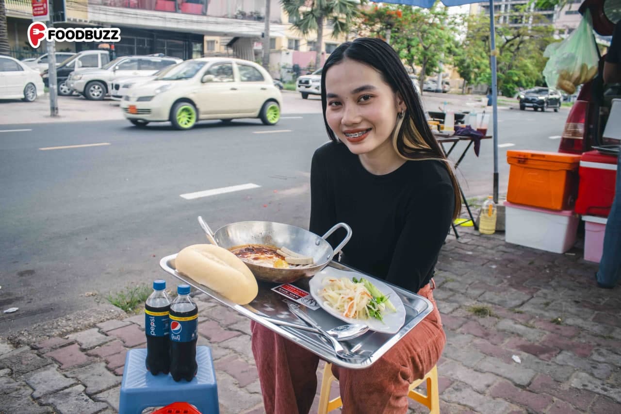 At Ktes Kom Pok Rok, you eat Nom Pang Sach (Cambodian Sandwich) very ...