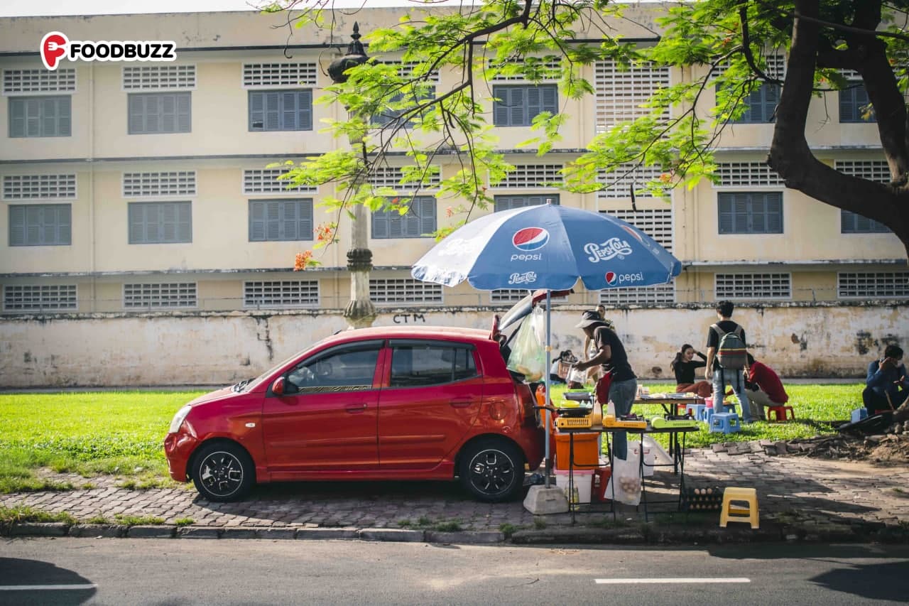 At Ktes Kom Pok Rok, you eat Nom Pang Sach (Cambodian Sandwich) very ...