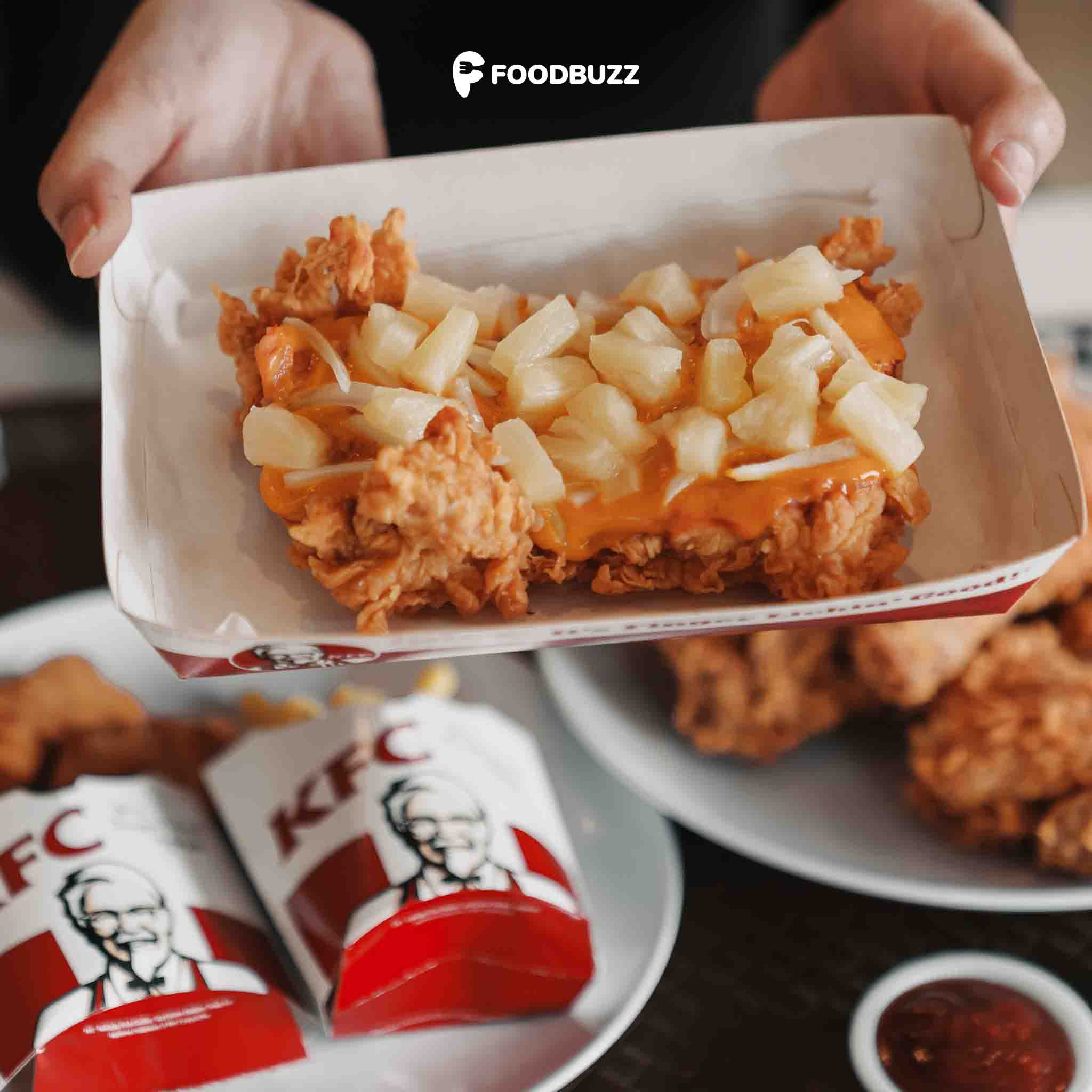 បន្ទះសាច់មាន់បំពង Chizza! មុខម្ហូបថ្មី រសជាតិឆ្ងាញ់ប្លែកមាត់ពី KFC