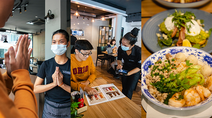 What is the Standard the Service at The Coffee Club?