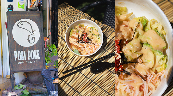 Poki Poke: A Japanese food with ingredients taste close to sushi but in ...