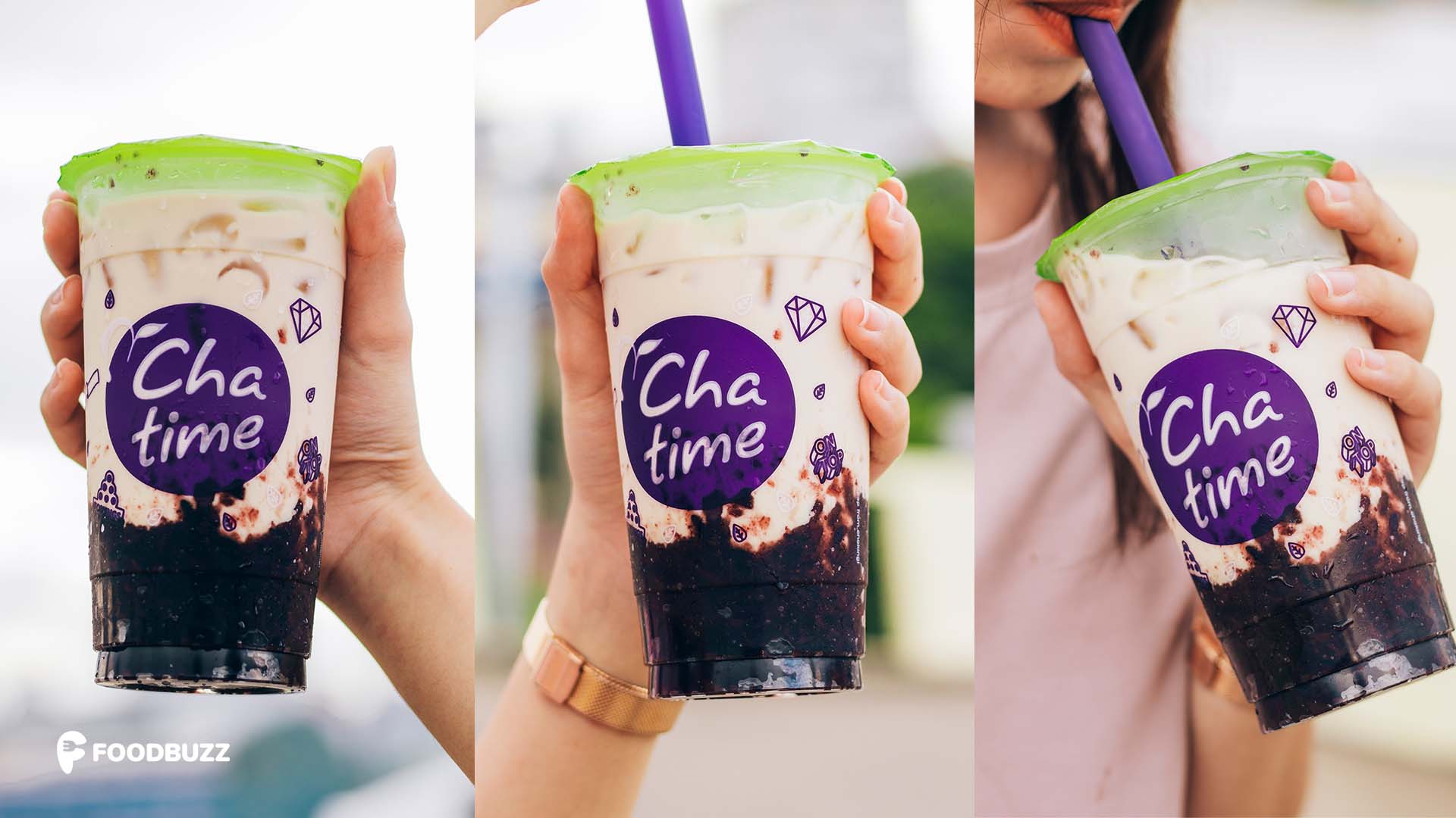 ការវិលត្រលប់មកវិញនៃ Topping ដំណើបខ្មៅលាយសណ្ដែកក្រហមពី Chatime