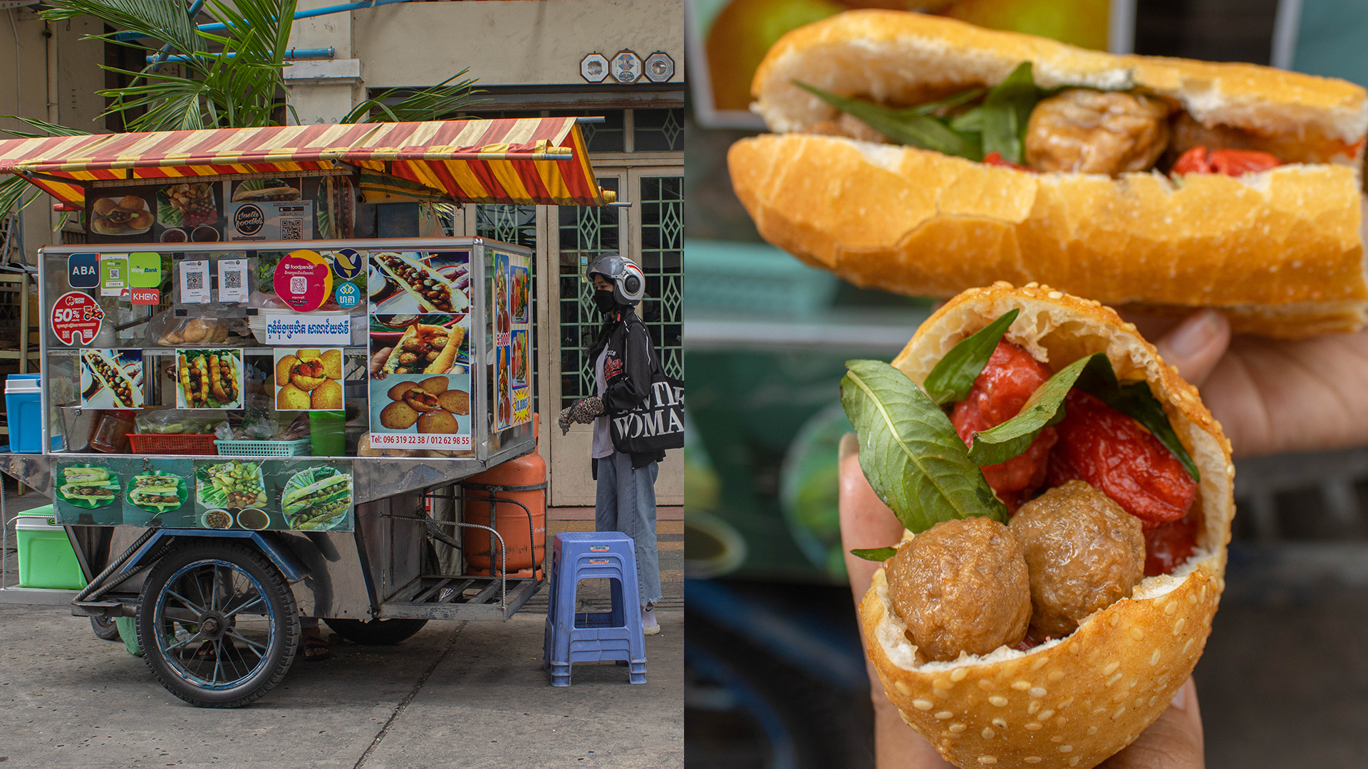 អ្នកណាមិនល្បីនំប៉ោងប្រហិតចៀន 2000 រៀល នៅសាលាជ័យថាវី លក់សឹងមិនទាន់!