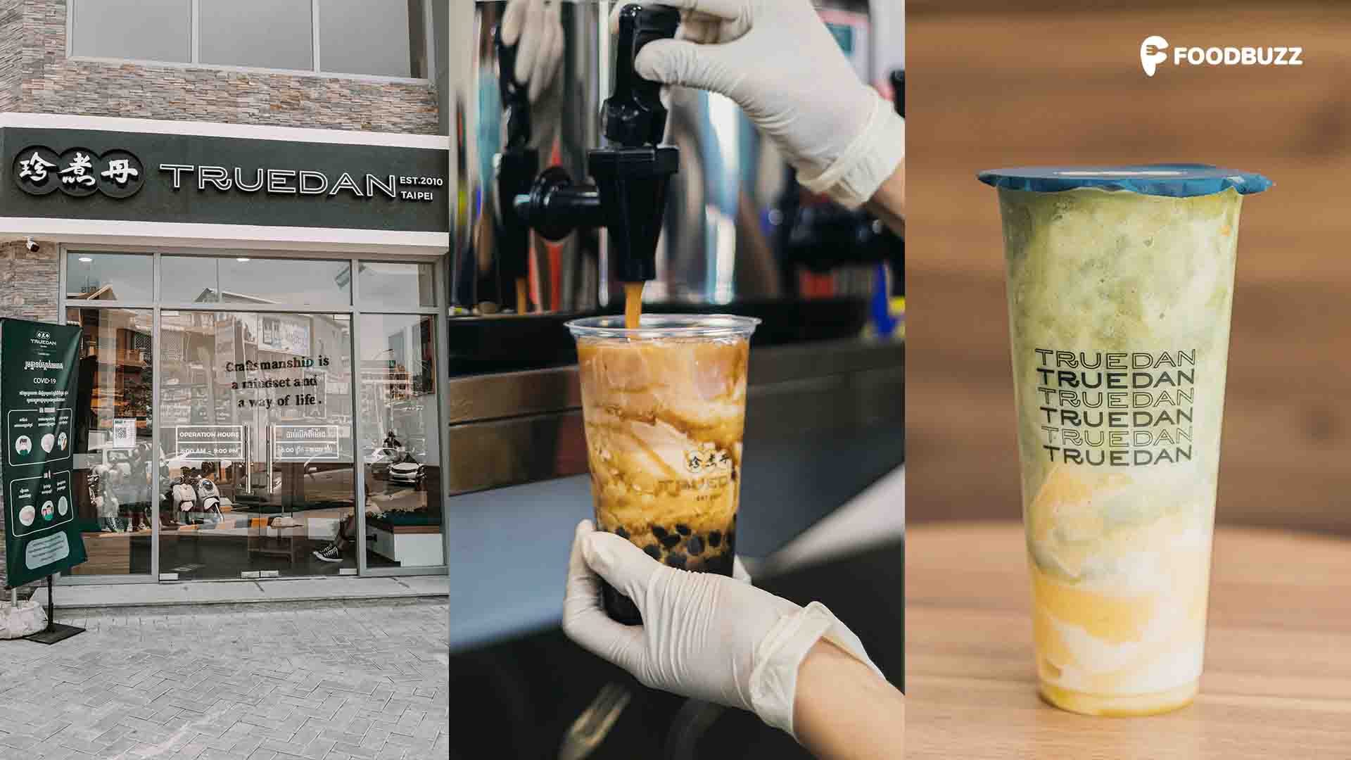 The famous milk tea shop in Taiwan, Truedan Cambodia is now launching ...